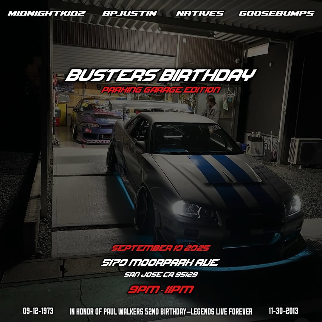 Busters Birthday Parking Garage Edition - AutoLNK