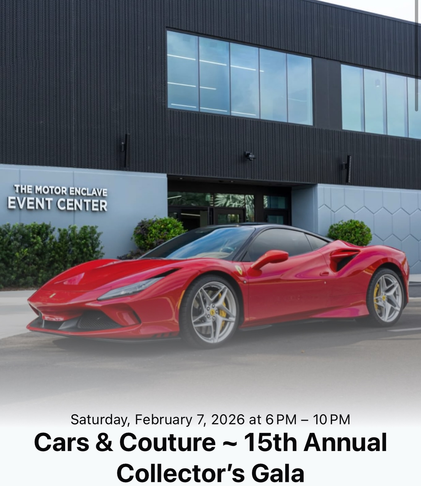 Cars & Couture ~ 15th Annual Collector’s Gala - AutoLNK